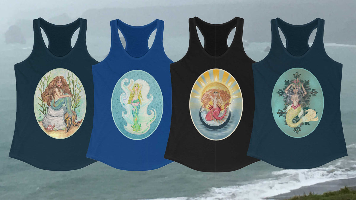 Mermaid Tanks and Tees – Sharon Knight Shop